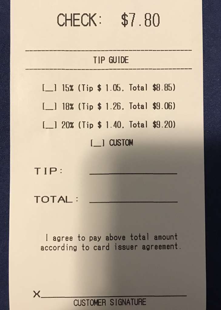 Tip Easy Select/Choose Guide – Goldenkey POS